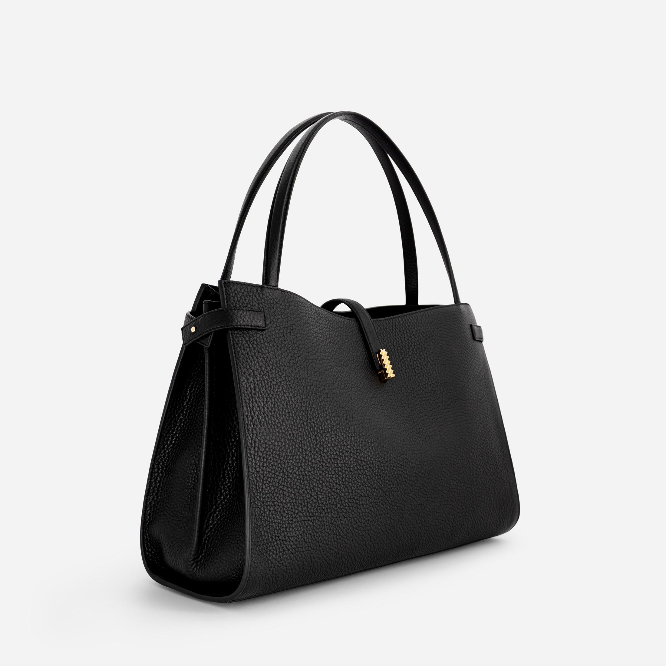 Isla Tote - Grained Black