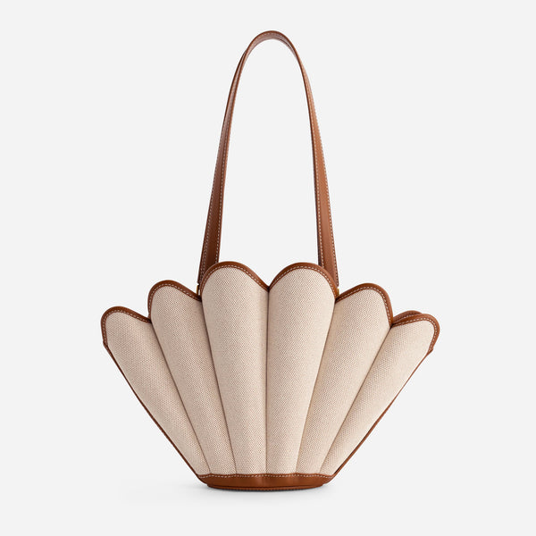 Mini Seashell Tote - Canvas