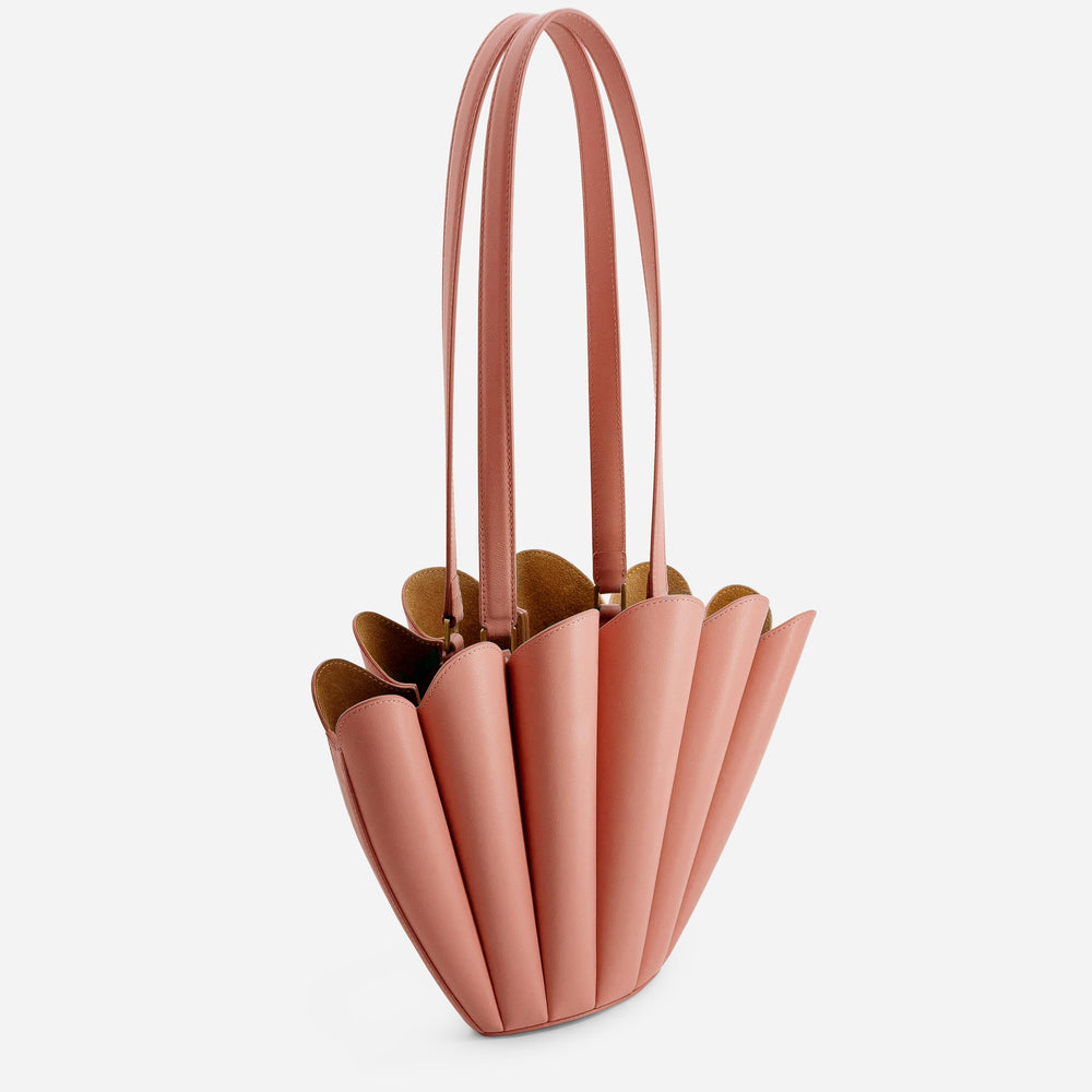 Mini Seashell Tote - Peach