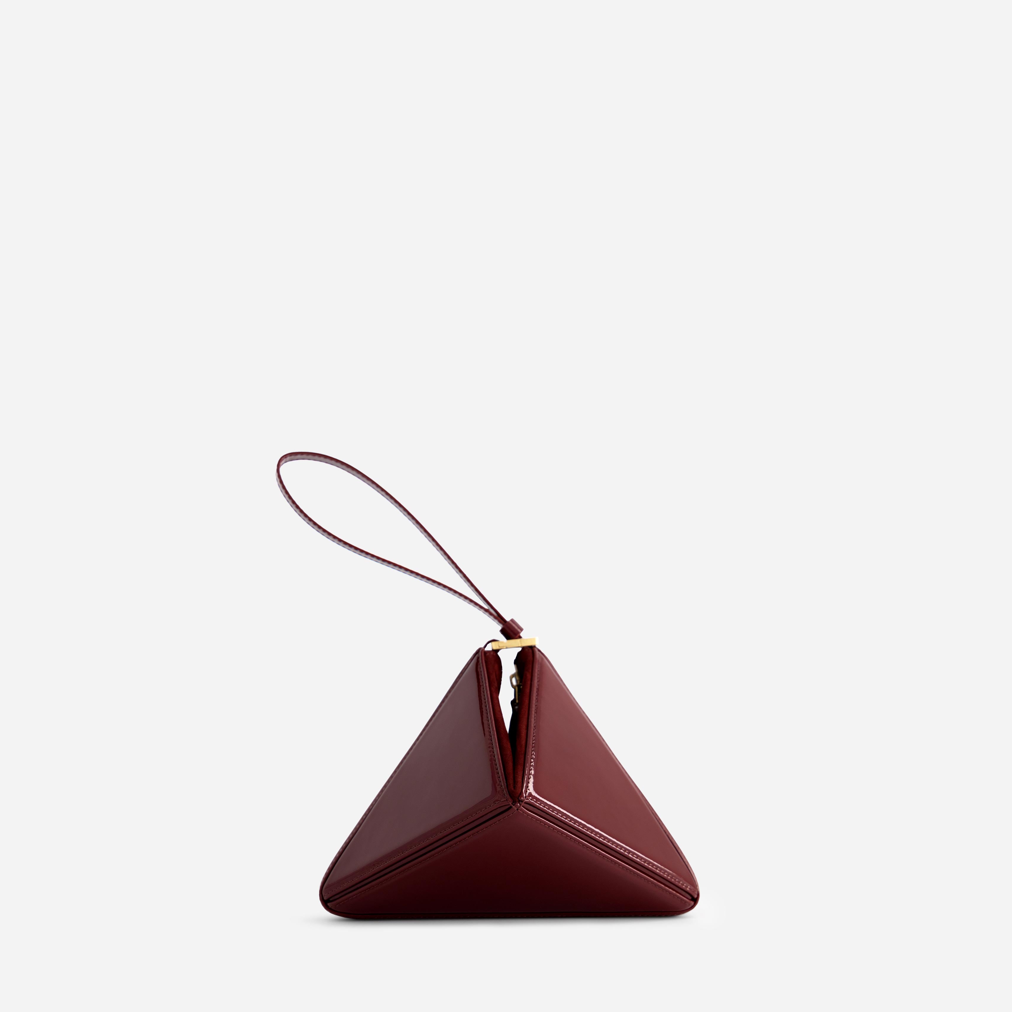 Mini Flex Bag - Patent Bordeaux