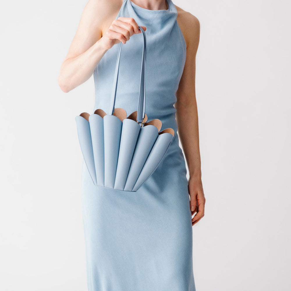 Mini Seashell Tote - Arctic