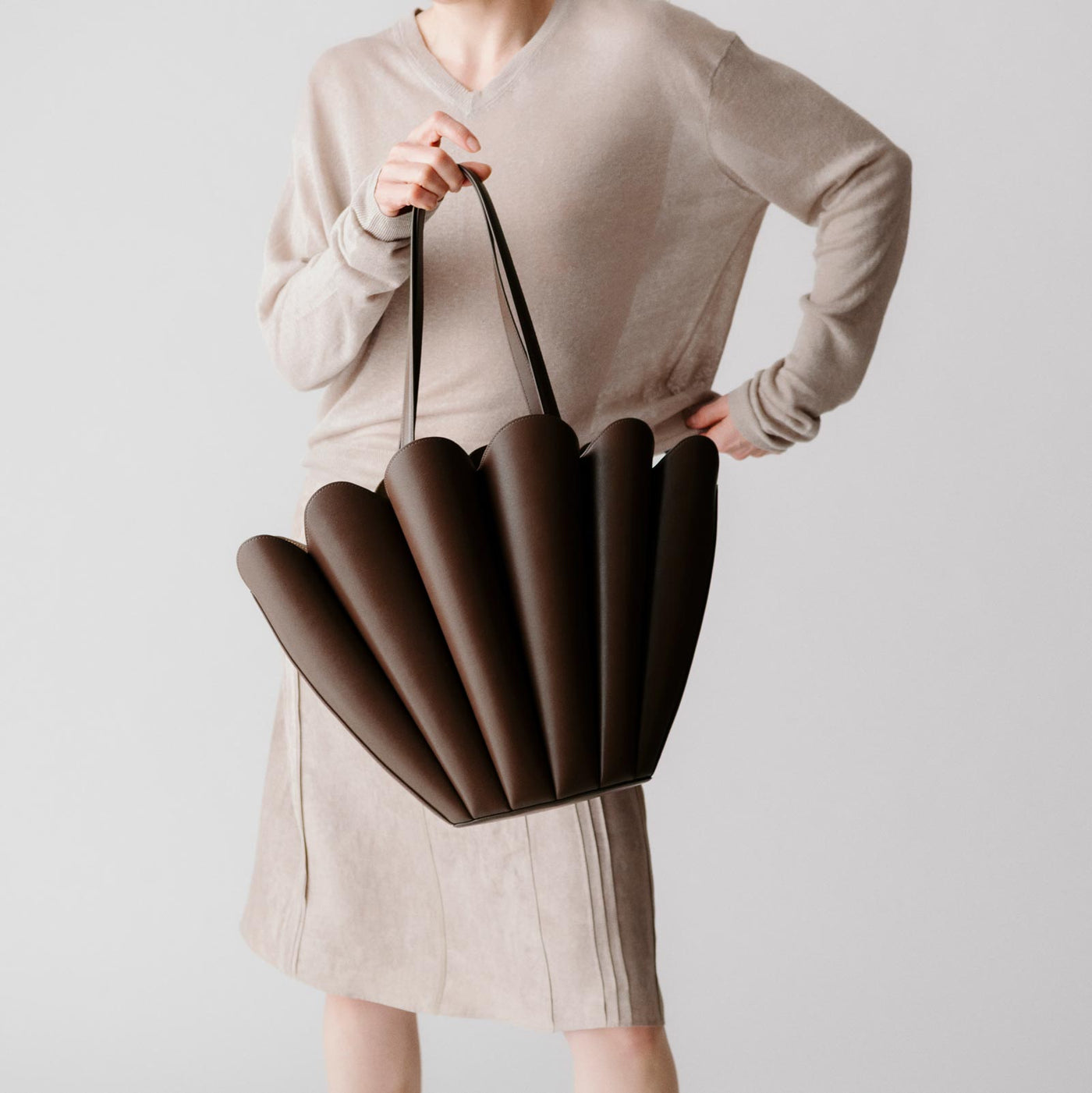 Seashell Tote - Tan