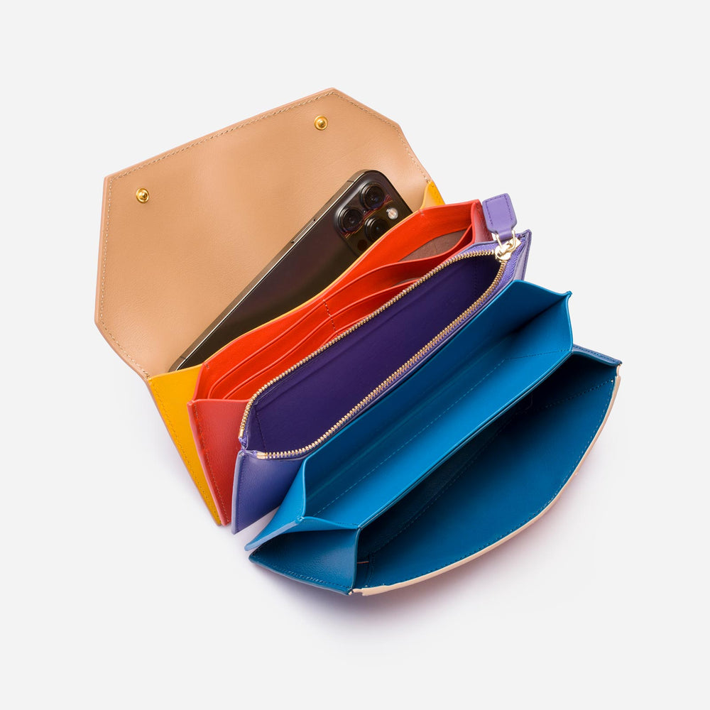 Naomi Long Purse - Multicolor